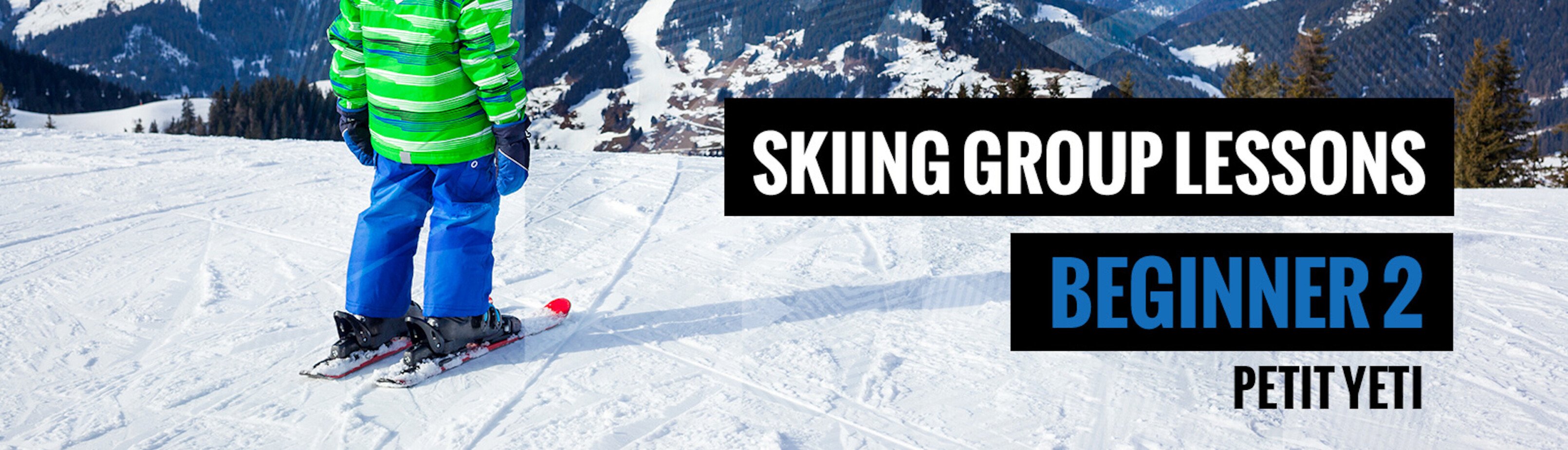 Group lesson toddlers (3 – 4 years) | Ski-Pro